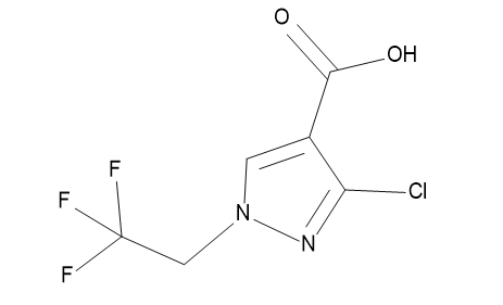 3-chloro-1-(2,2,2-trifluoroethyl)-1H-pyrazole-4-carboxylic acid CAS ...
